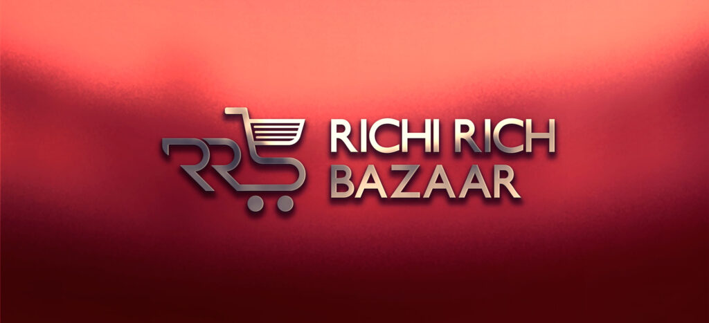 Richi Rich Bazaar Logo & Marketing Collaterals – Frisky Designs
